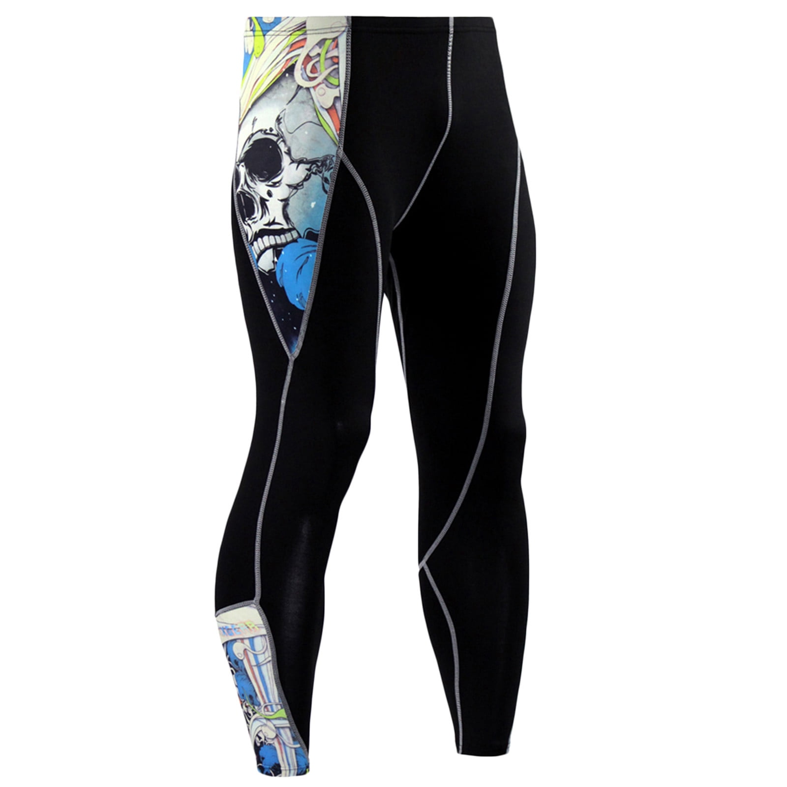 jsaierl Compression Pants for Men, Cool Dry Sports Workout Running ...