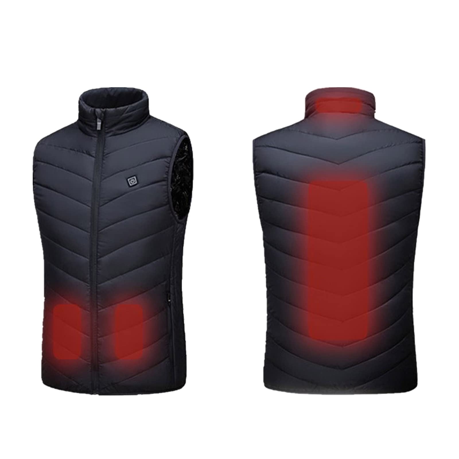 jsaierl Heated Vest Electric Heated Jacket for Women and Men, USB ...