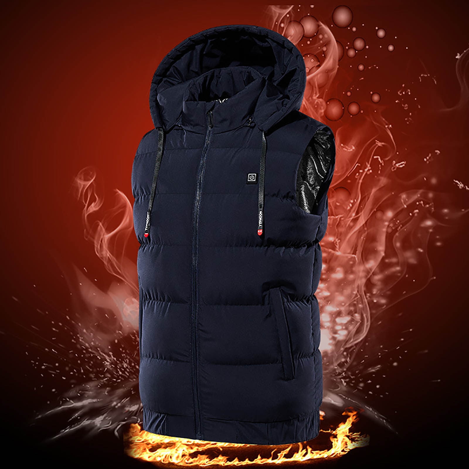 jsaierl Heated Vests Men Women Waterproof Outdoor Work Outerwear ...