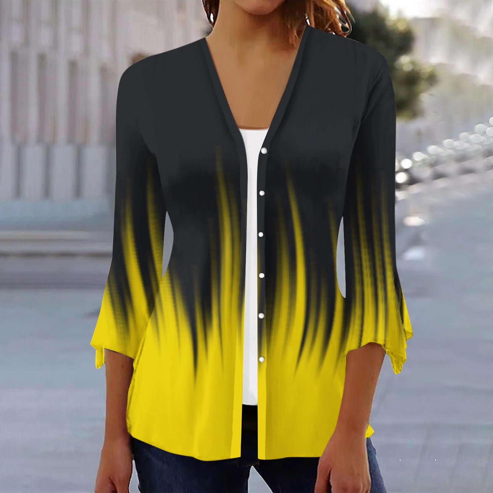 jsaierl Lightweight Cardigan for Women 2024 Summer Open Front Cardigans ...