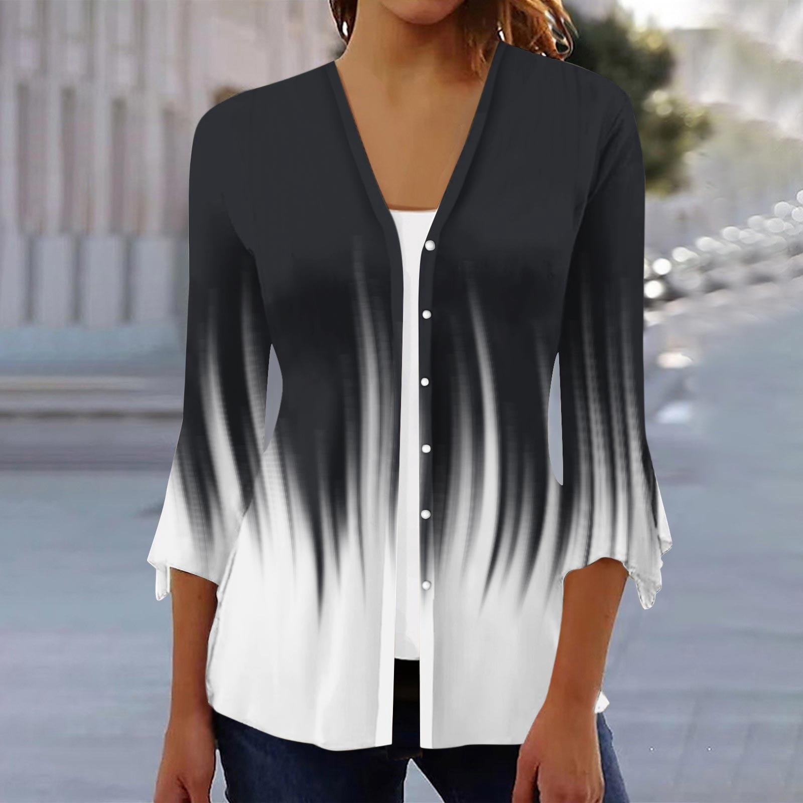 jsaierl Lightweight Cardigan for Women 2024 Summer Open Front Cardigans ...