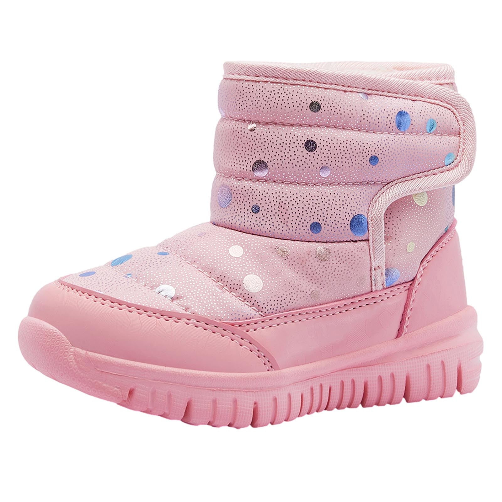 jsaierl Toddler Little Kid Snow Boots For Boys Girls Kids Outdoor ...