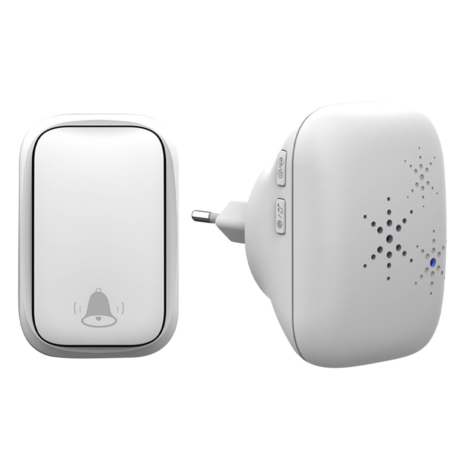 jsaierl Wireless Doorbell Plug And Play Waterproof Door Bell Kit ...