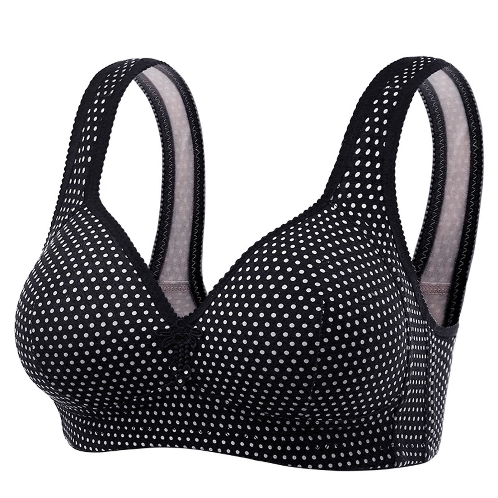 jsaierl Womens Bras Wirefree Push Up T-shirt Bras Seamless Full ...