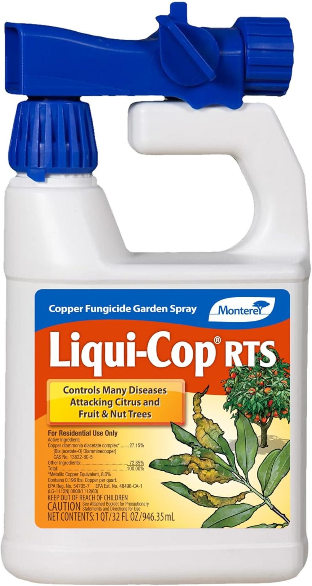 jtsp (LG3190) - Liqui-Cop Copper Fungicidal Garden Spray, Ready to ...
