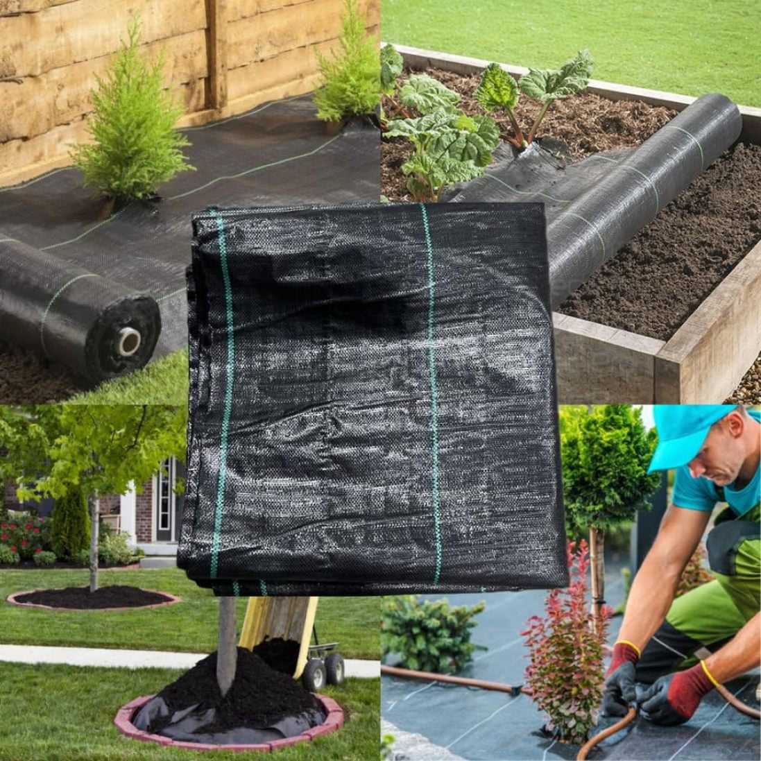 jtsp - Premium Weed Barrier Landscape Fabric Heavy Duty, Commercial ...