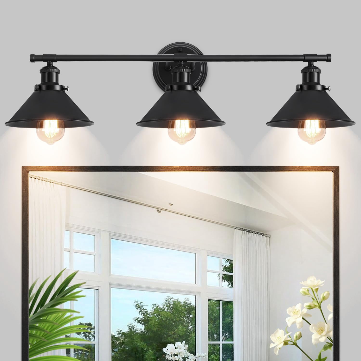 sdzkven Bathroom Light Fixtures Farmhouse Vanity Lights 3 Light ...