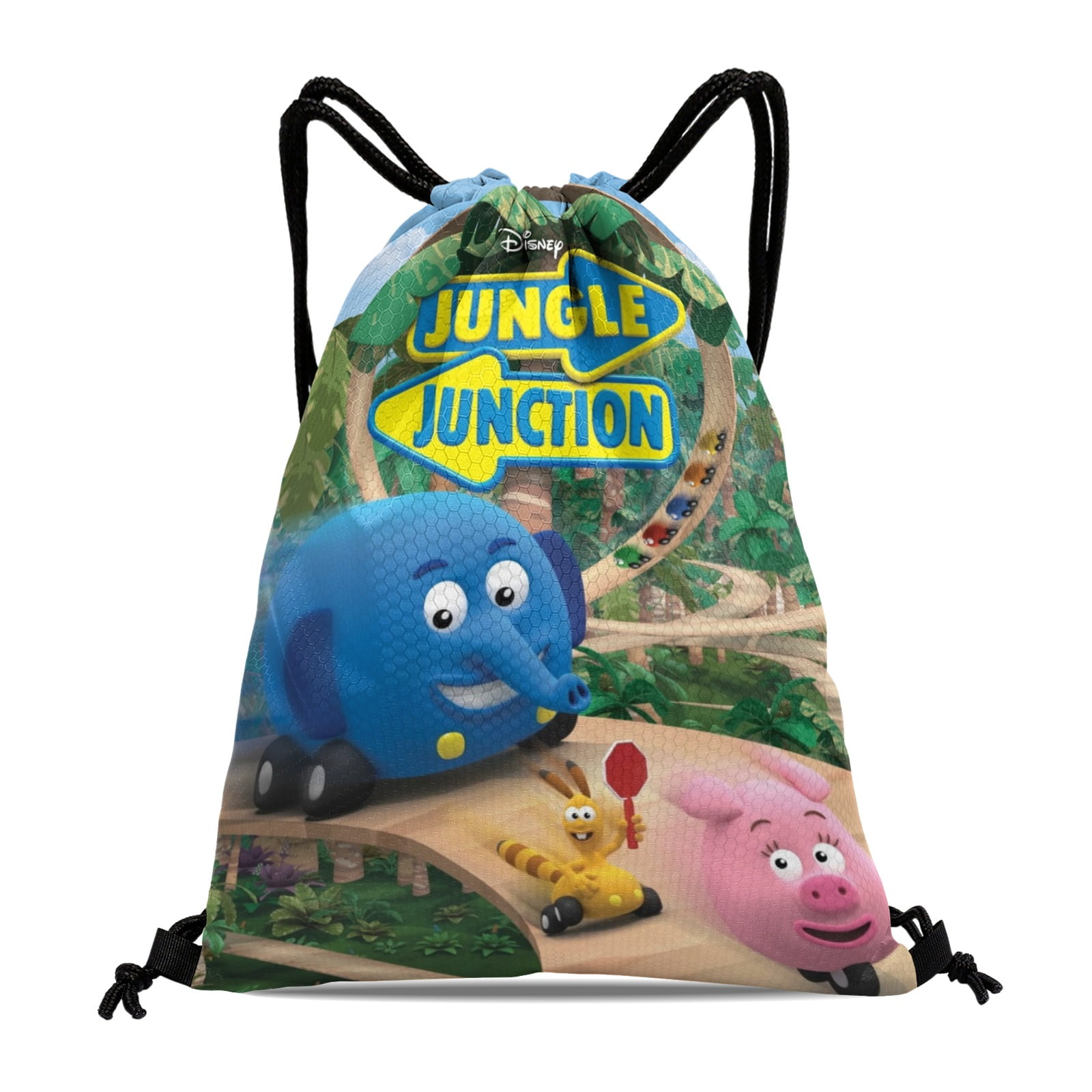 junction Jungle Drawstring Backpack Bag Party Favors Goodies Merch Gym ...