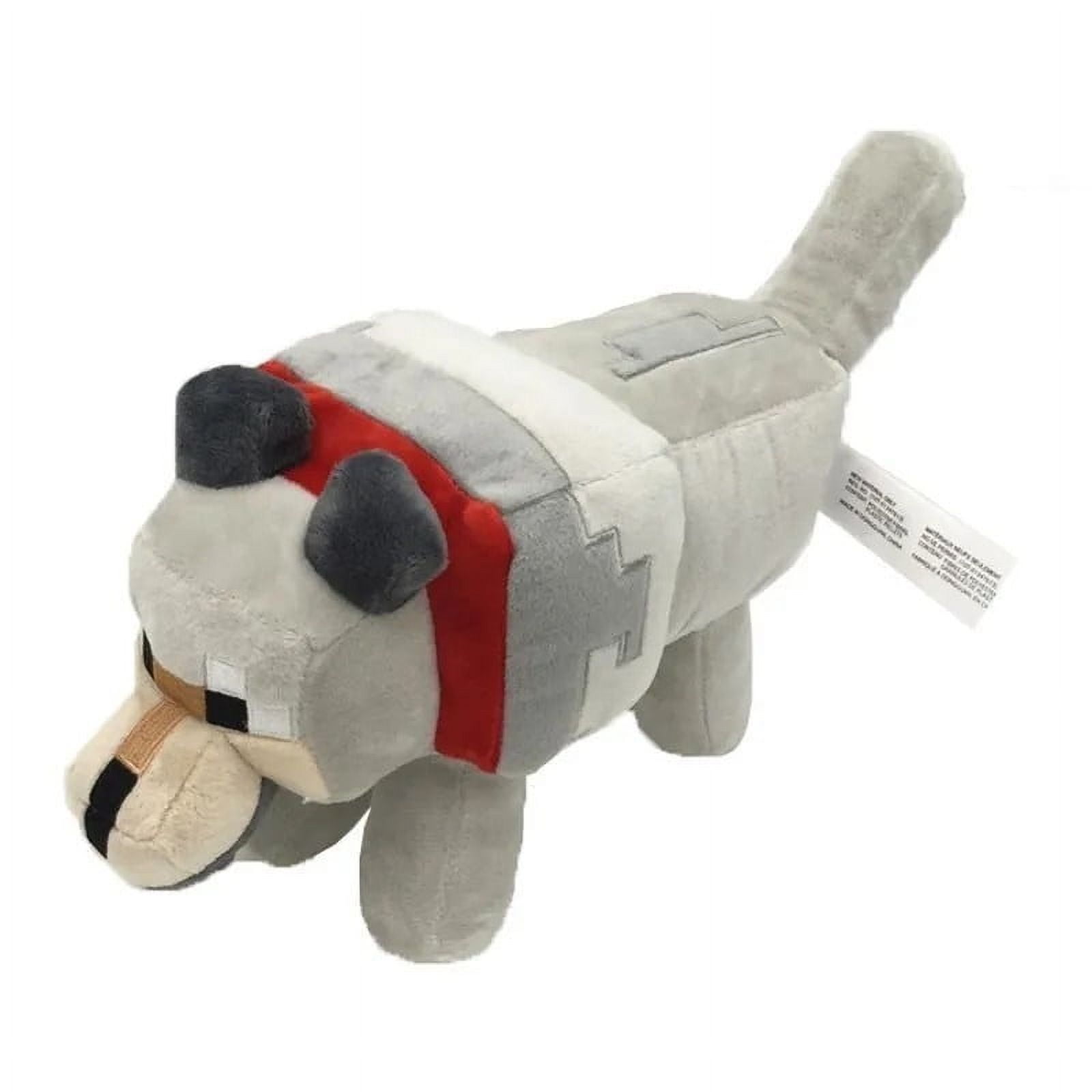 junqinhui 2025 New Minecraft Wolf Plush Stuffed Animal Figure,Game ...