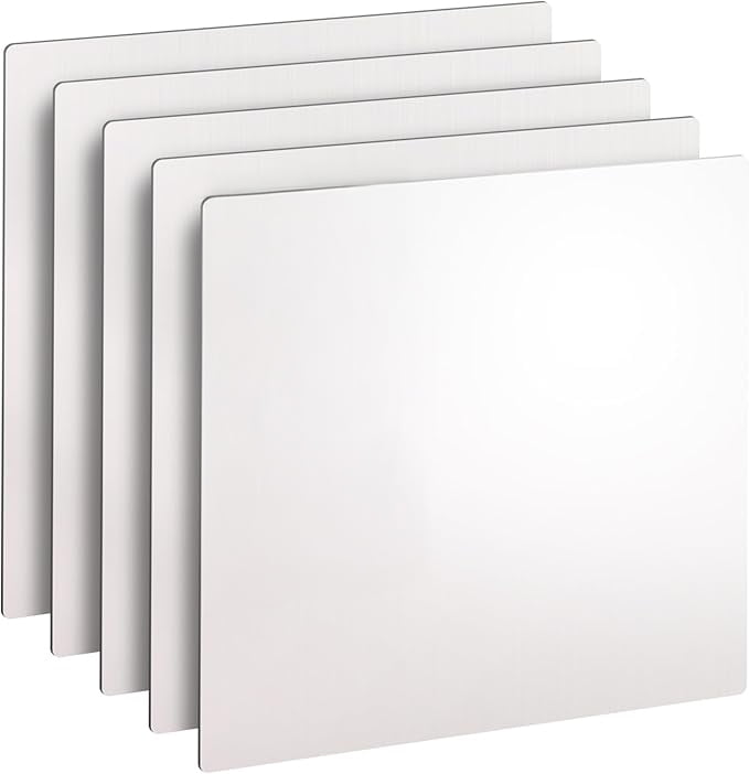 justsignframes Aluminum Metal Sign Blank - 24 x 24 White (5 Pack ...