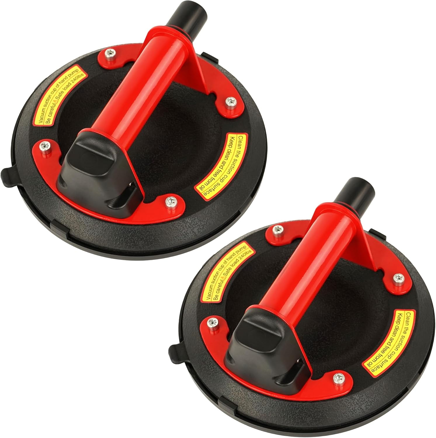 jxgzyy Glass Suction Cup, 8 inch 2 Pack Vacuum Glass Suction Cups to ...