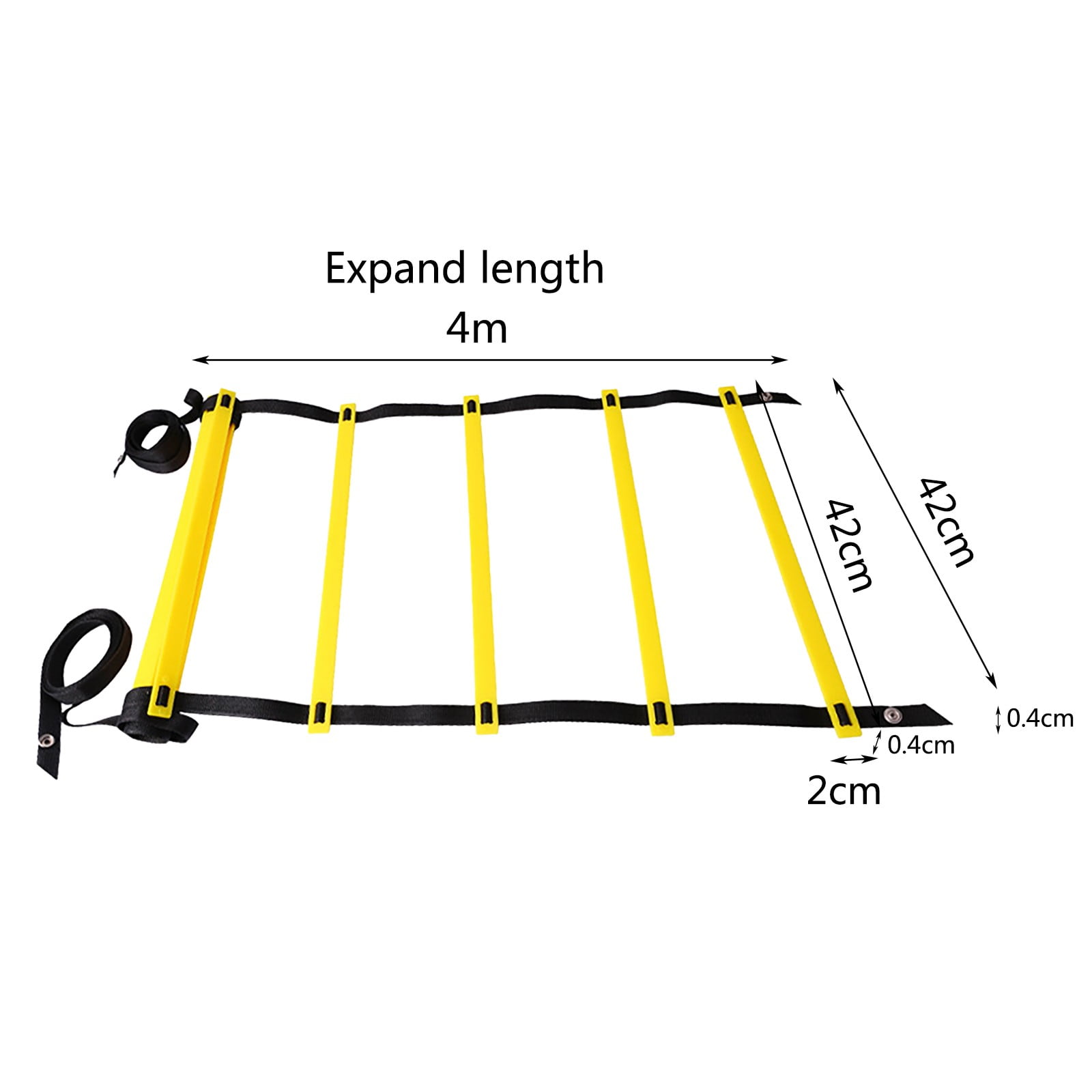 kaHgKids Agility Ladder Agility Training Ladder Speed Flat Ladder Belt ...