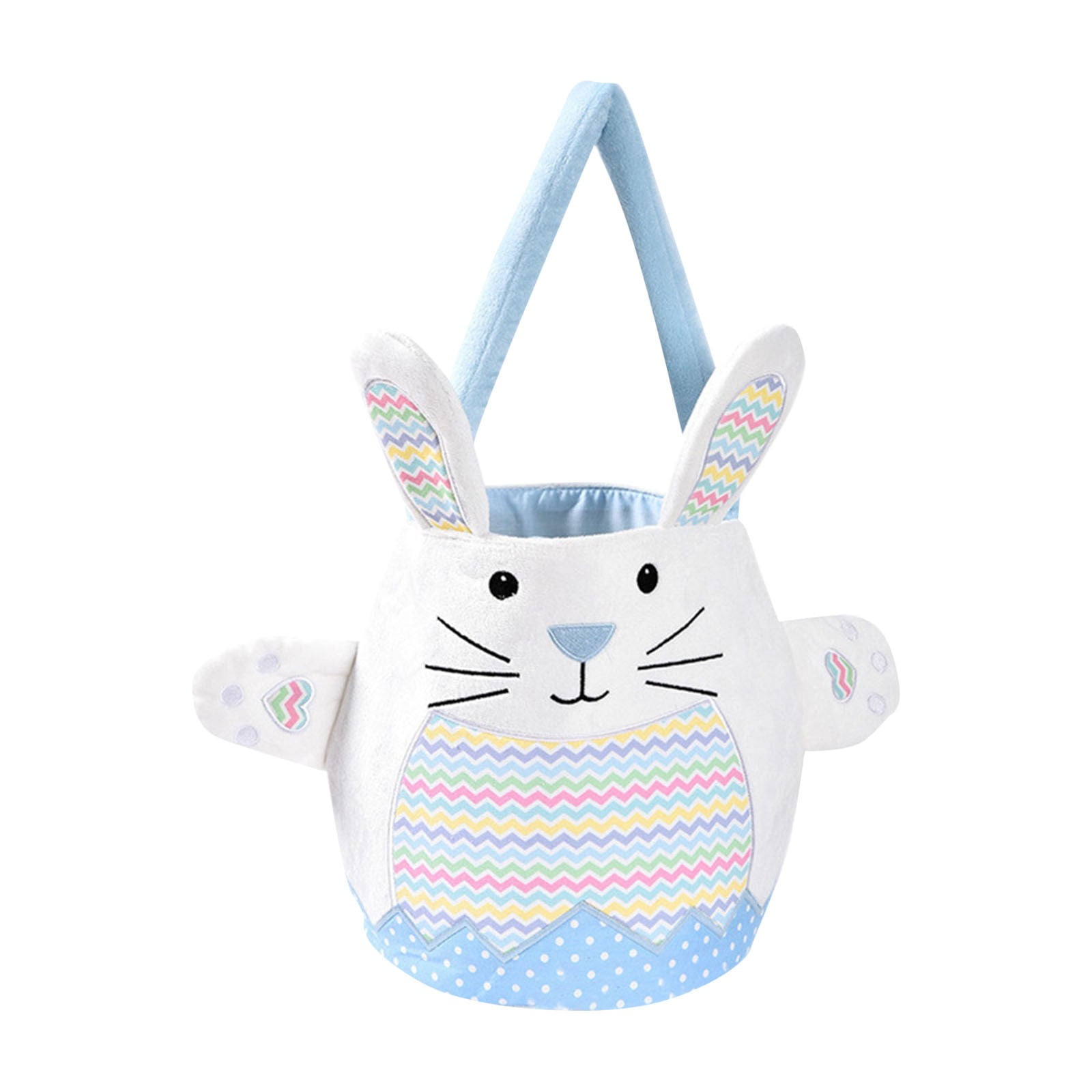 kaHgKids Basket Empty Bunny Cute Basket with Handles Eggs Basket ...