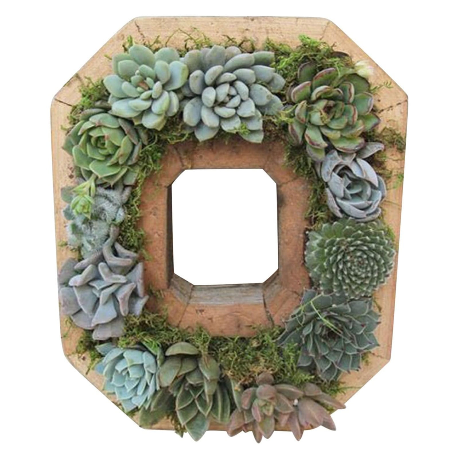 kaHgKids Decorative Wall Wooden Monogram Letters With Artificial ...