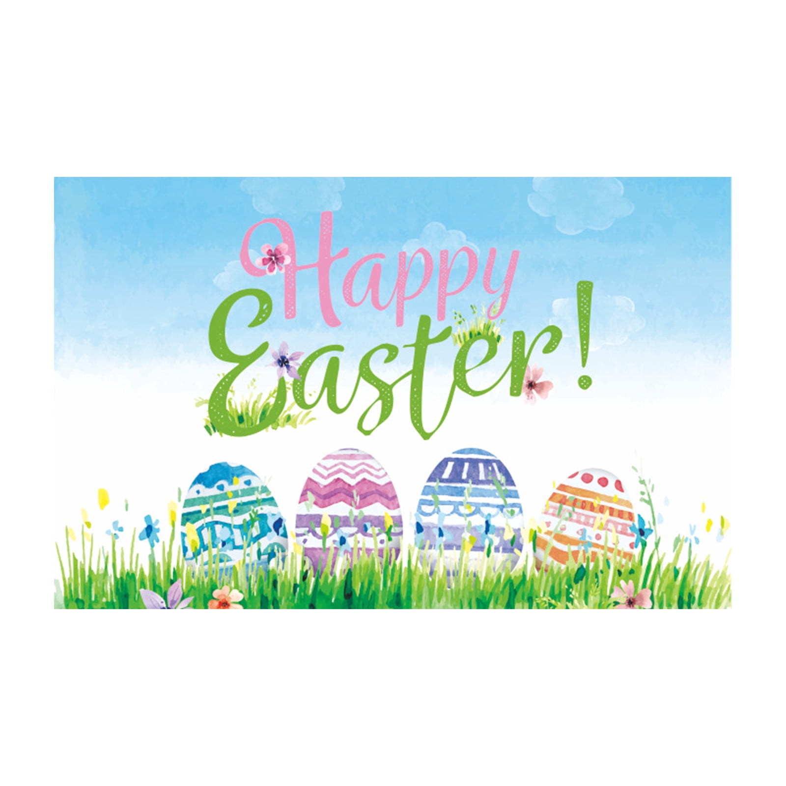 kaHgKids Flags Banners & Accessories Easter Banner Holiday Decorations ...