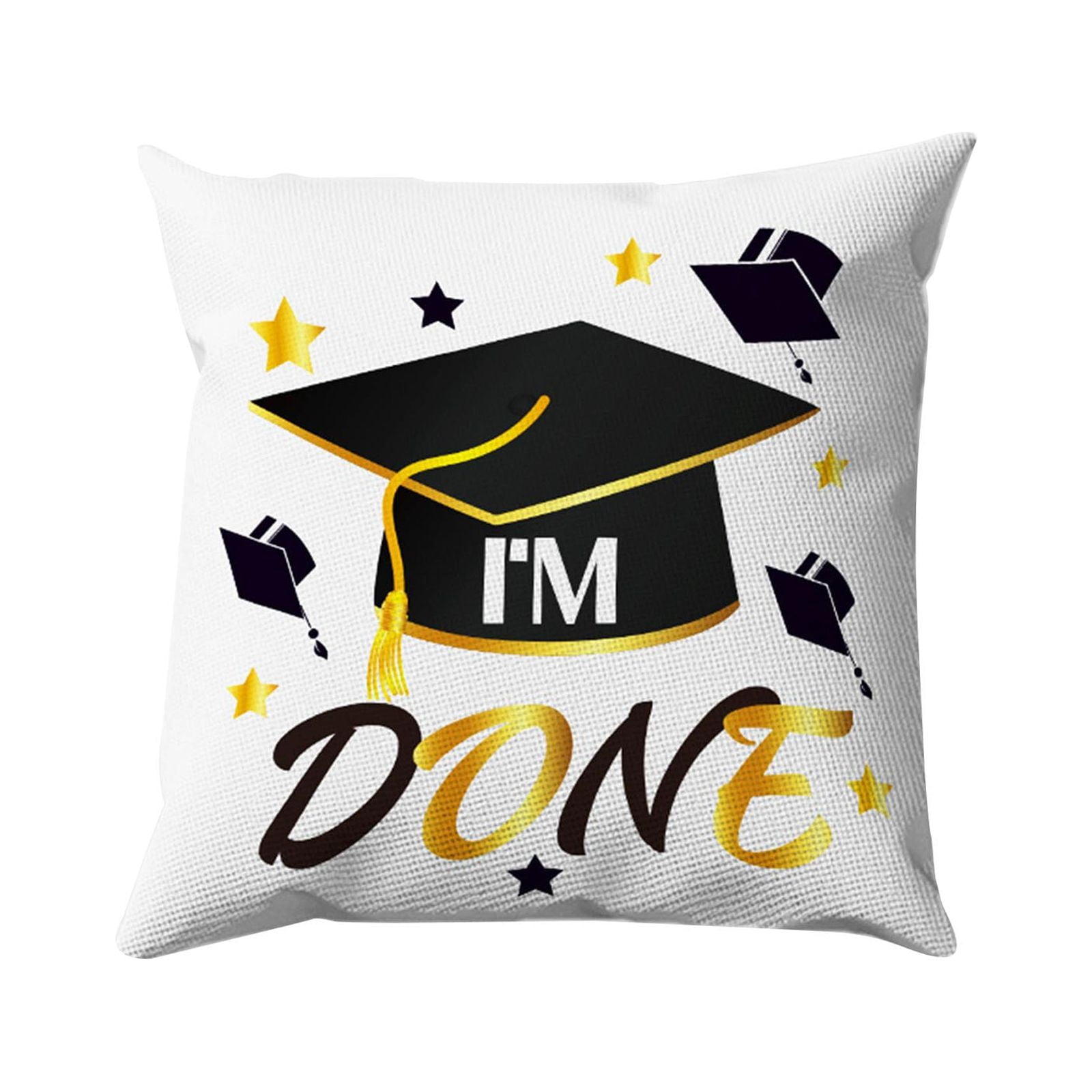 kaHgKids Graduation Season Throw Pillow Covers 17.71x17.71 Inches ...