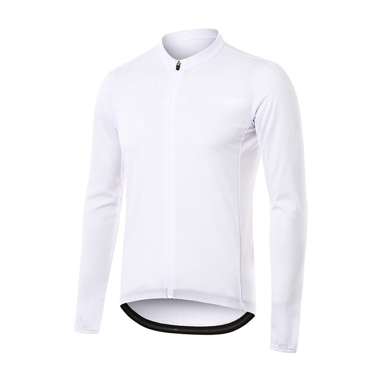 kaHgKids Men's Full Zipper Long Sleeves Cycling Jerseys Bicycles MTB ...