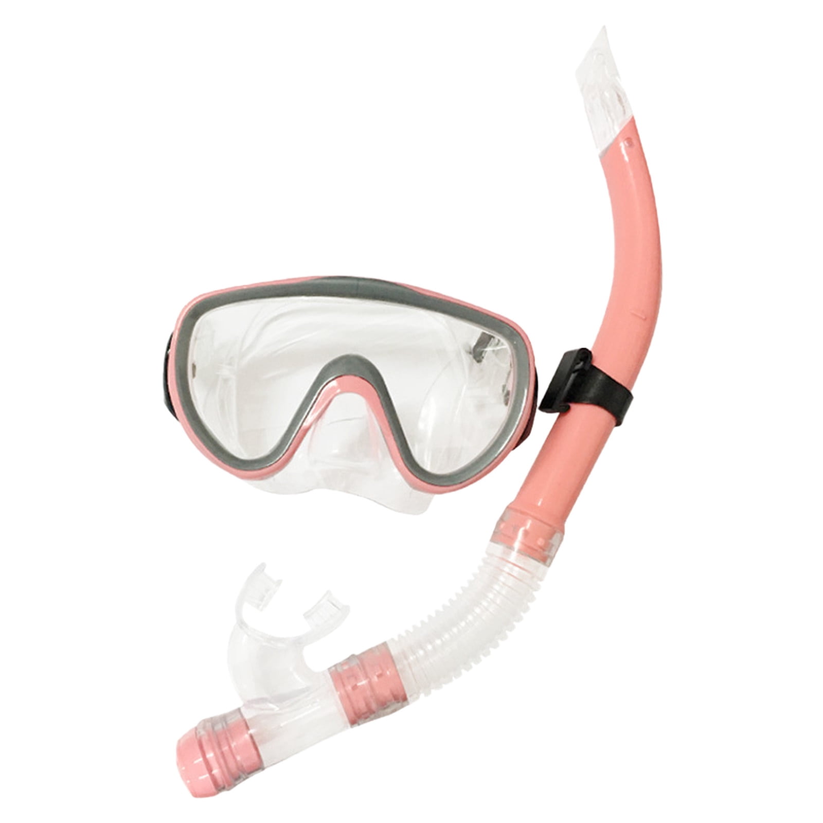 kaHgKids Onepiece Largeframe Diving Mirrormask Semidry Breathing Tube ...