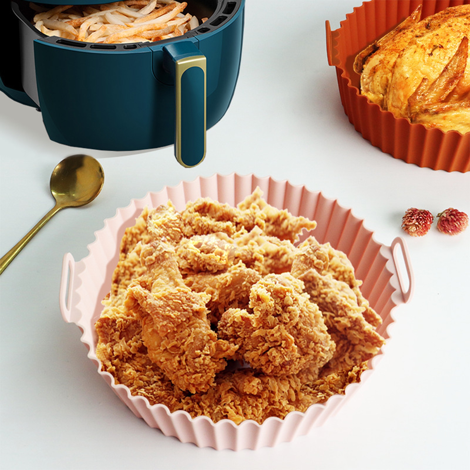 kaioher Grill Tray Binaural Handle Groove Design High Temperature ...