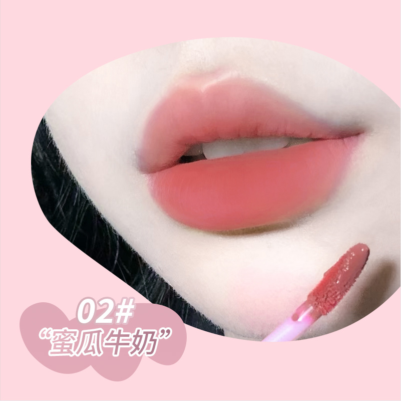 kakashow cute bear lip glaze velvet matte cheap lip mud long-lasting color rendering dry female ...