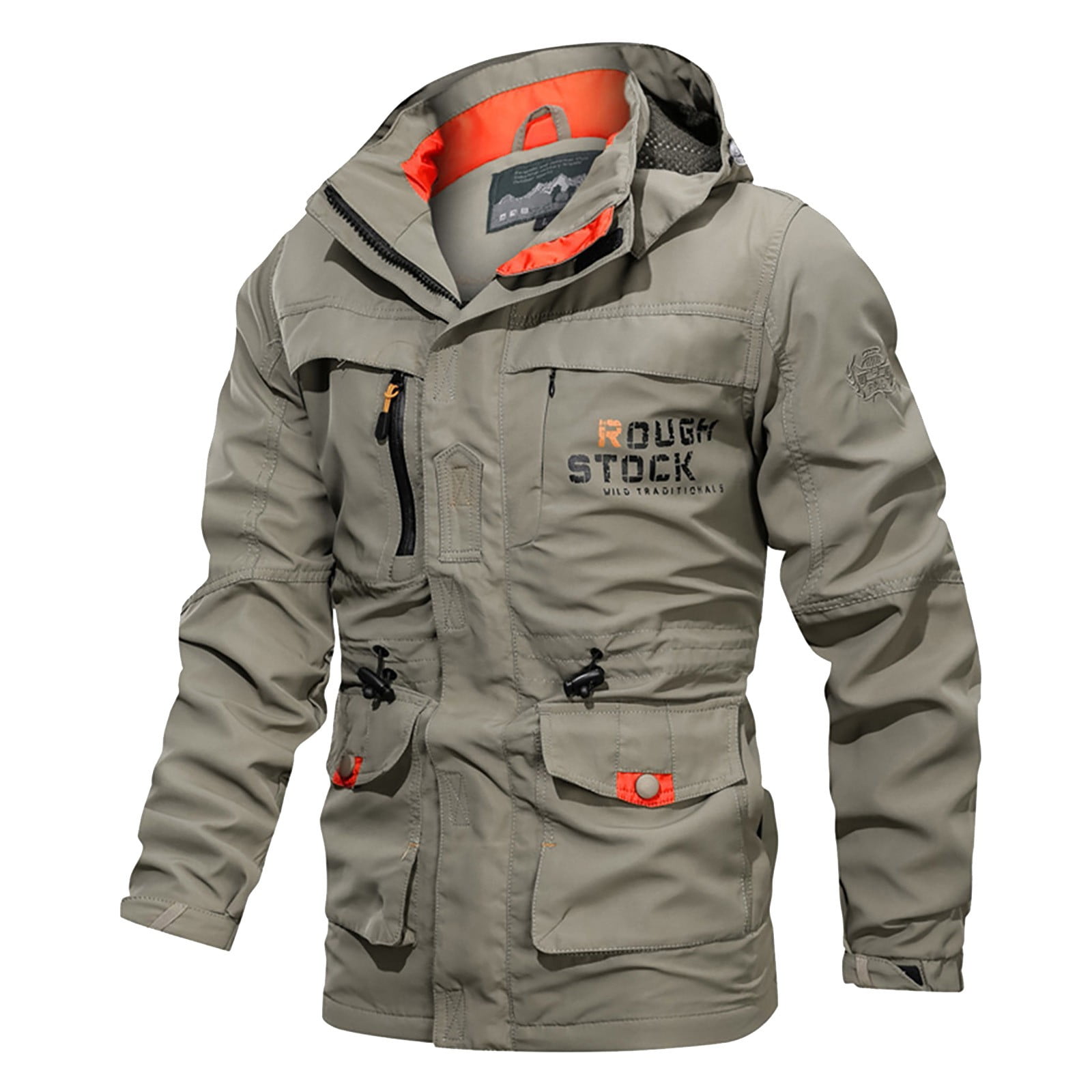 kamemir Men's Coat Mens Packable Puffer Jacket Lightweight Hooded ...