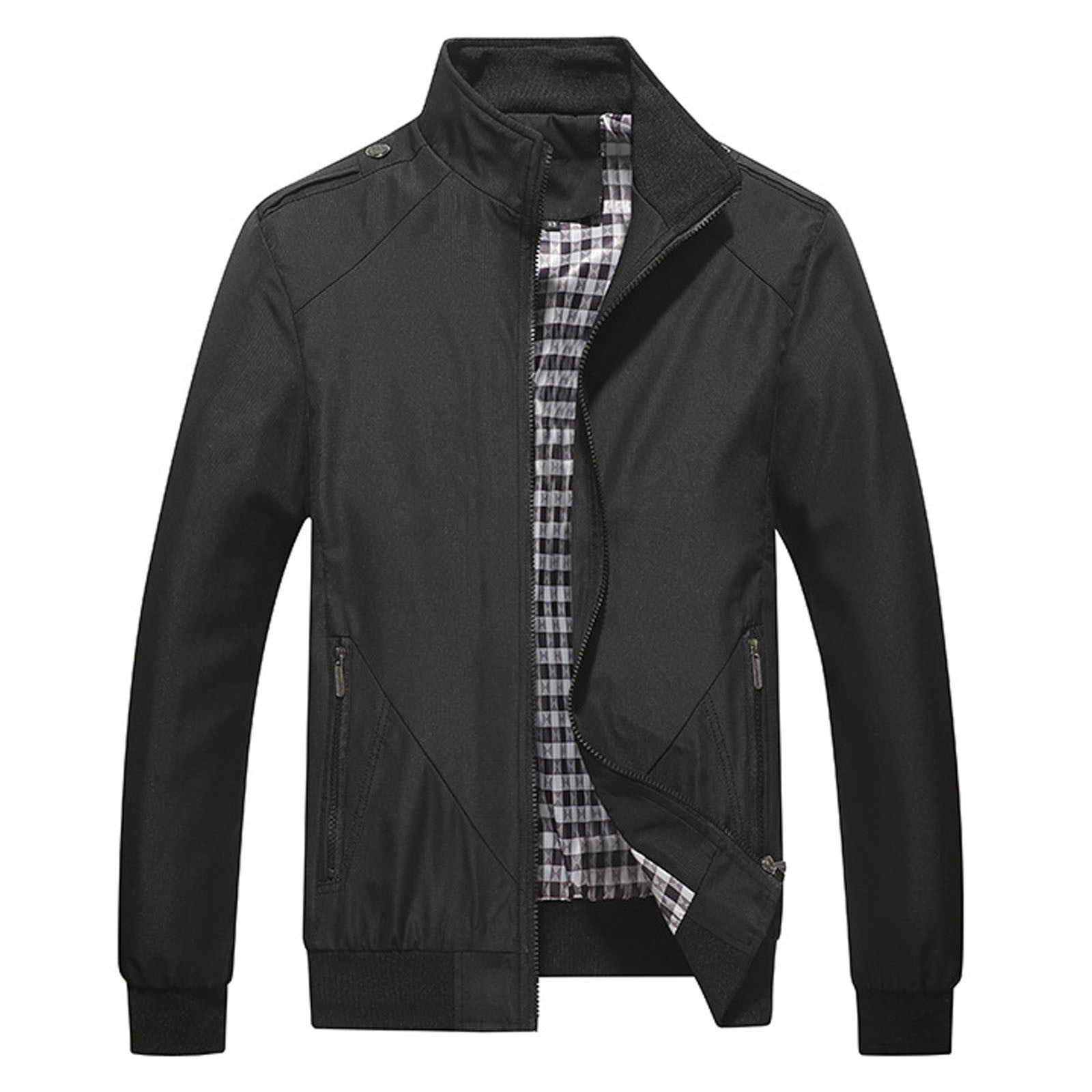 kamemir Mens Jackets Casual Men's Bomber Jacket Fashion Stylish ...