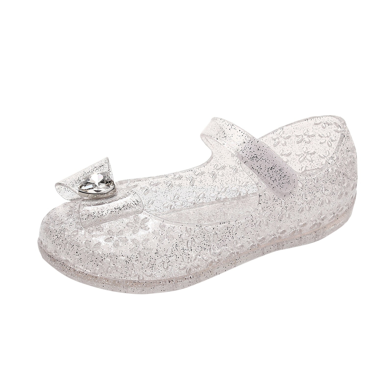 kamemir Princess Jelly Flats Shoes, Birthday Party Dress Up Sandals for ...