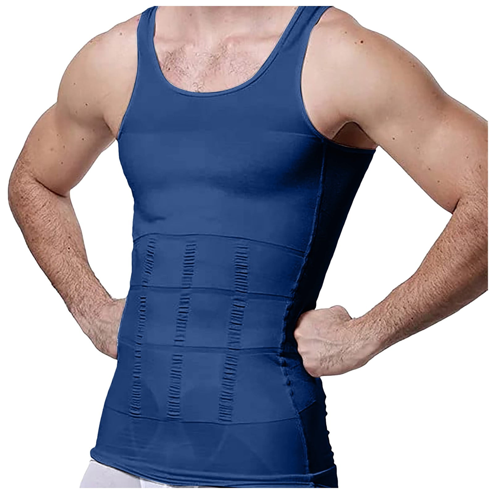 kamemir Tank Top Mens Men's Midweight T Pack, Cotton Muscle Tank Shirts ...