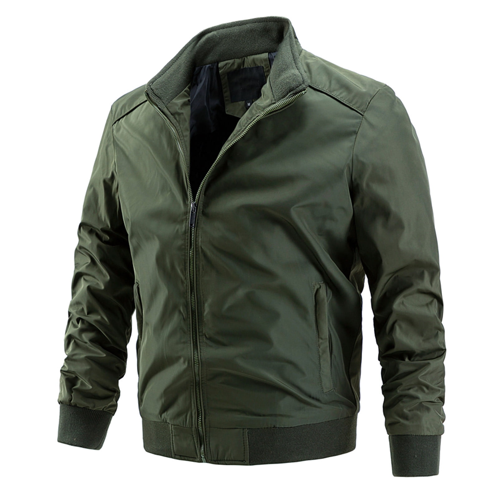kamemir Wind Breaker Jackets Mens Men's Lightweight Packable Puffer ...