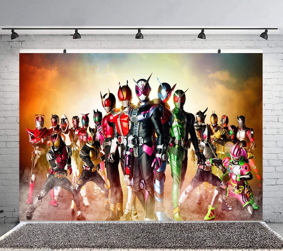 kamen rider Backdrop Banner Party Supplies Poster Movie Theme ...