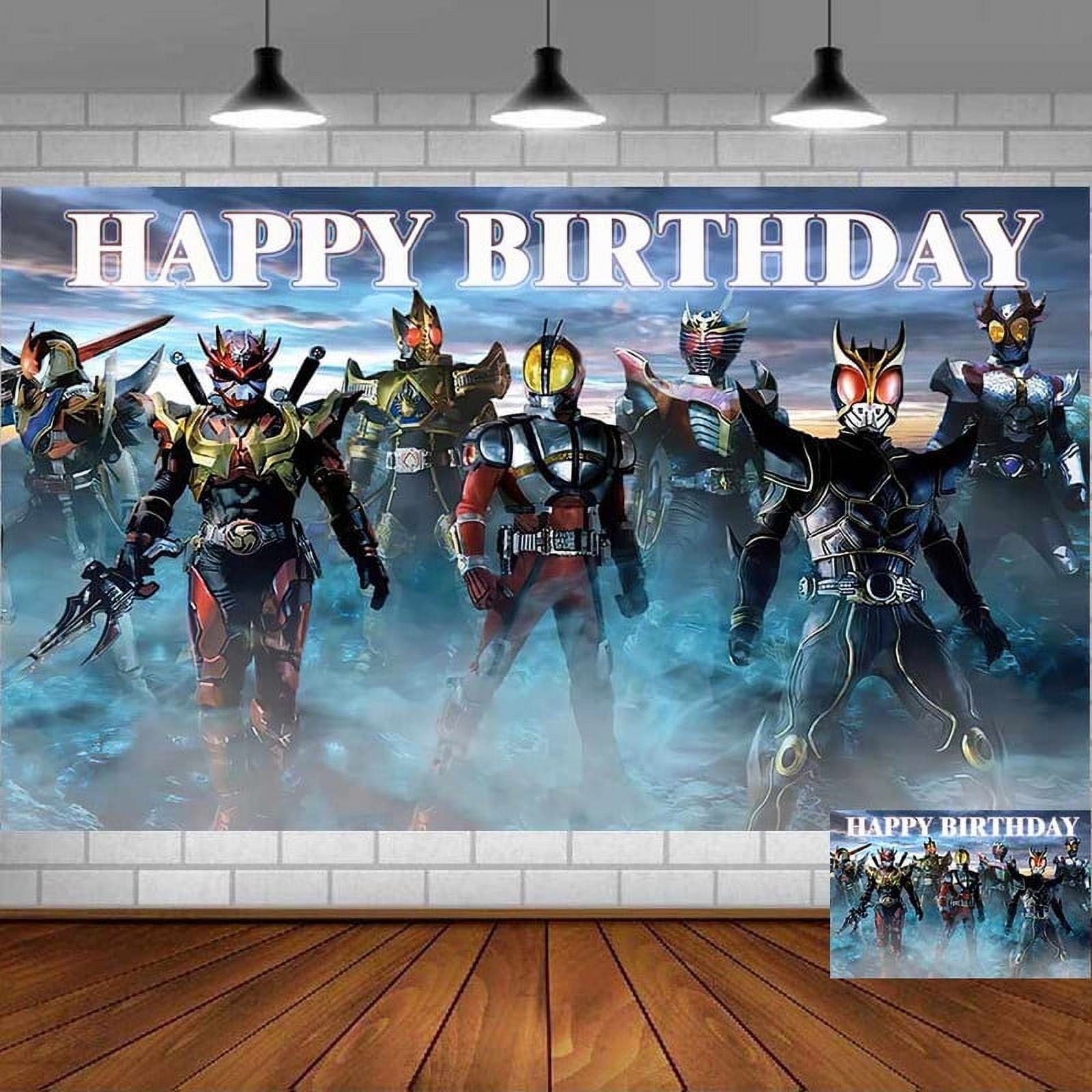 kamen rider Backdrop Banner Party Supplies Poster Movie Theme ...