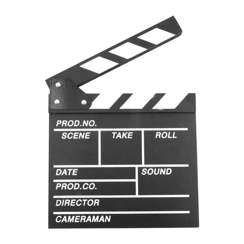 kanaroous 1PC Director Video Scene Clapperboard Movie Cut Action Scene ...
