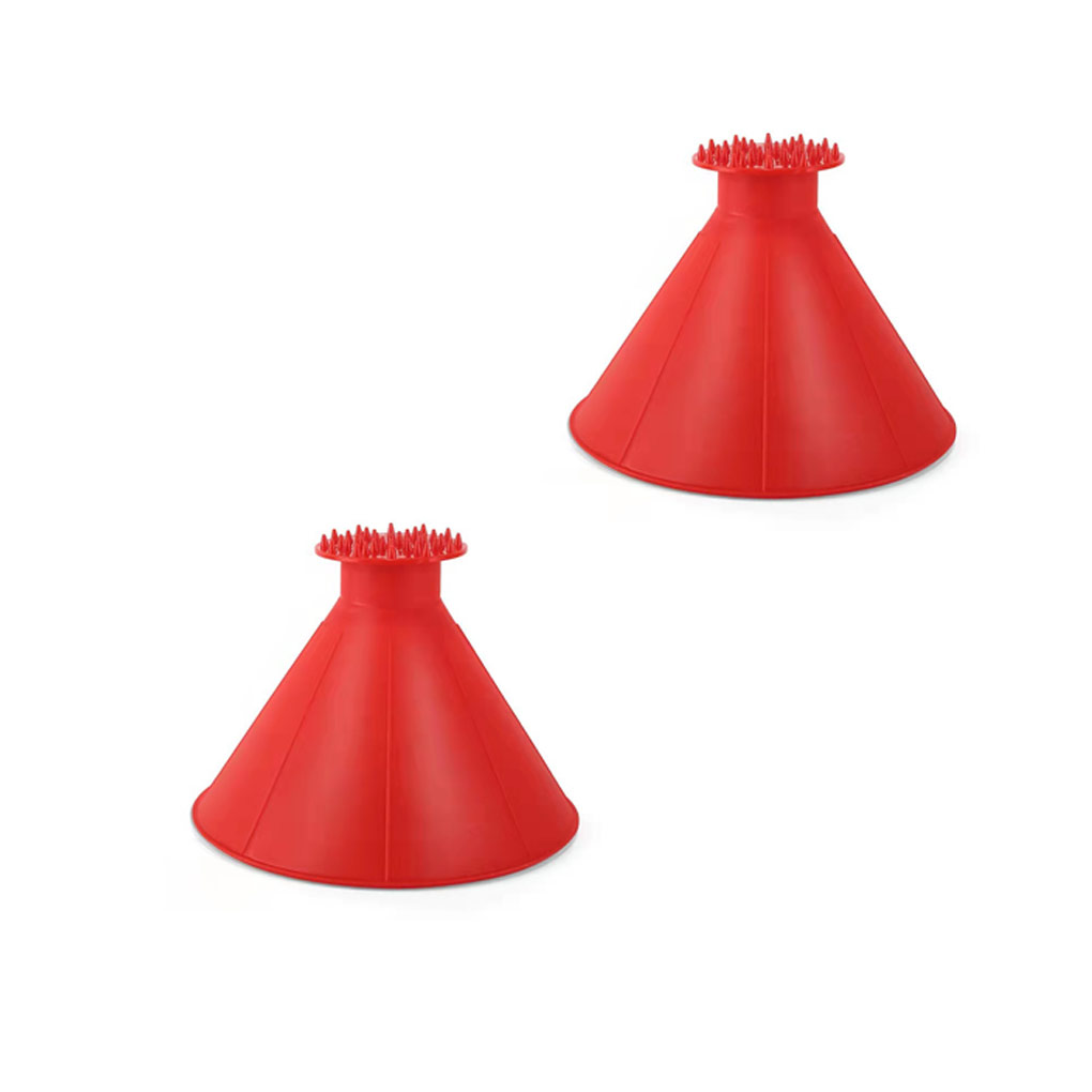kanaroous 2pack/lot Portable And Effective Car Ice Round Scraper For ...