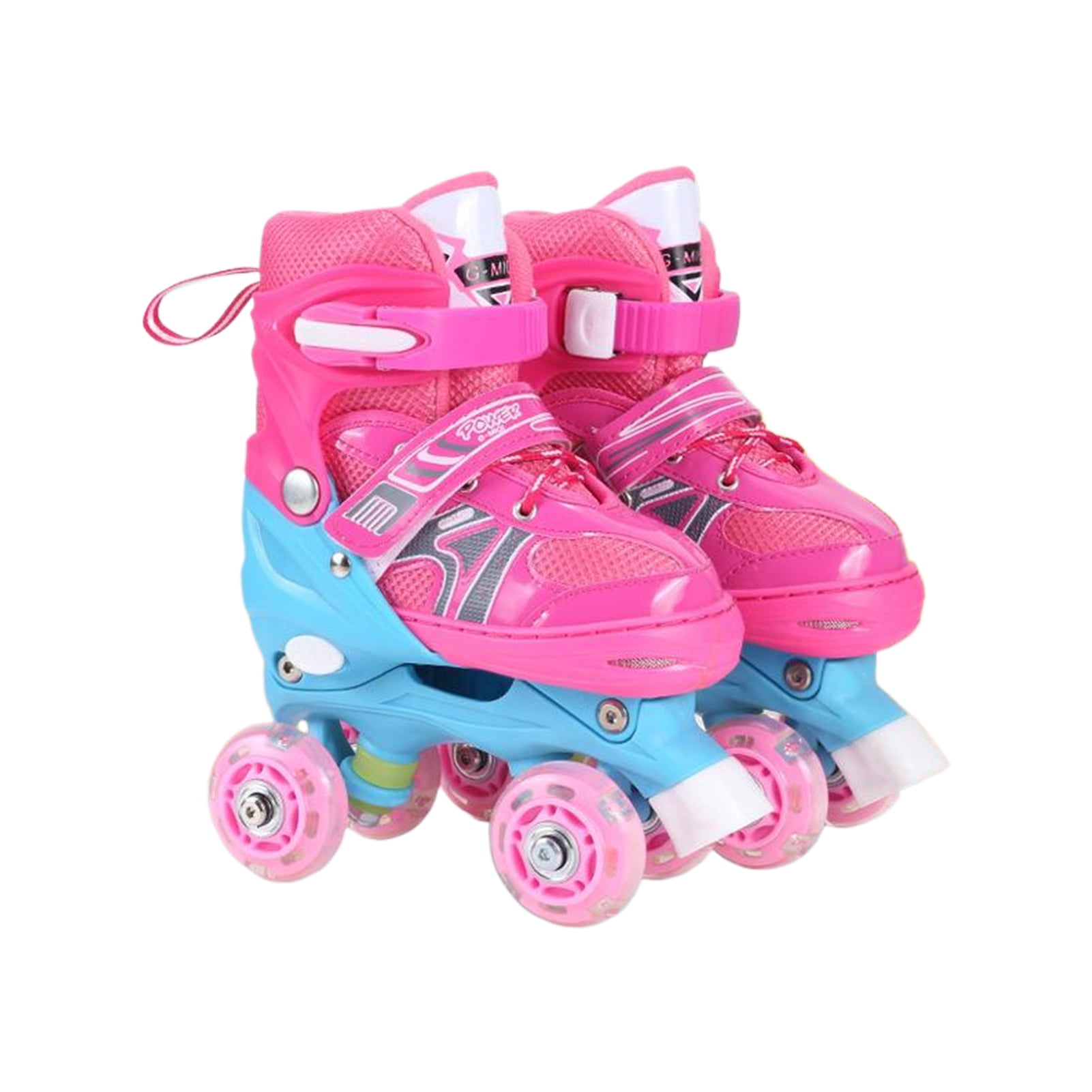 kanaroous 2pcs/set Girls Roller Skates For Kids Ages 8-12 Safe And ...