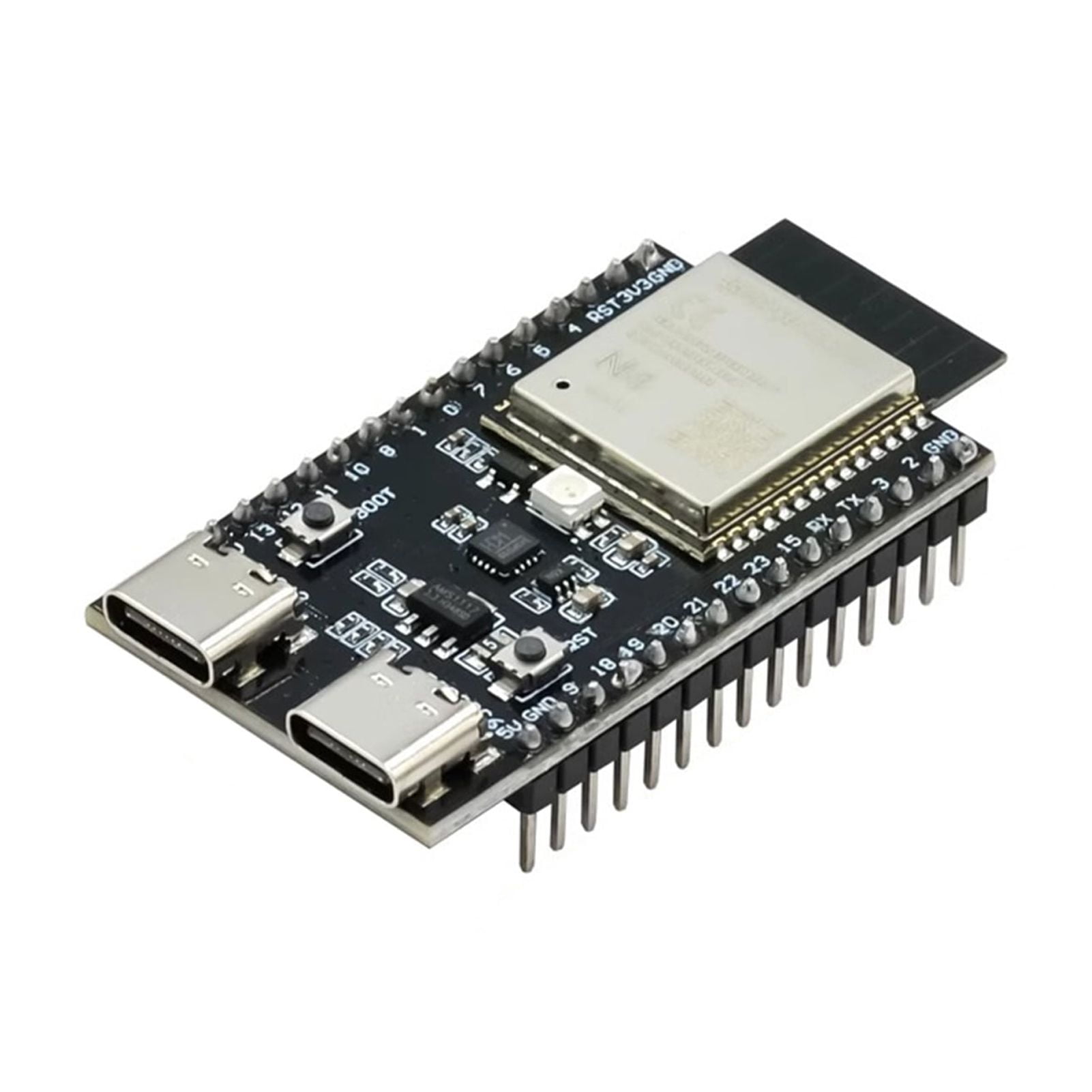 Kanaroous Black Compact Esp32 C6 Core Board Supports Wi Fi 6 And
