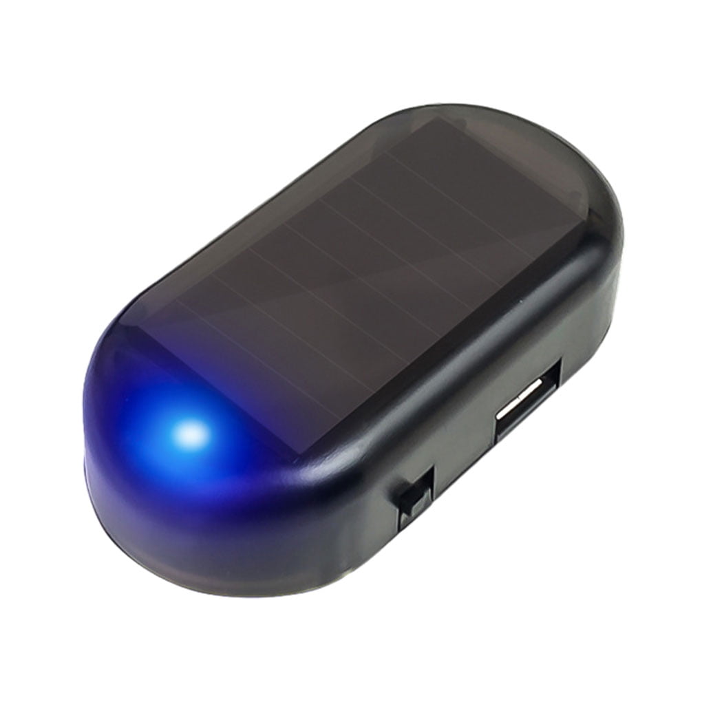 kanaroous Black UniversalSolar Security Warning Light For Various Uses ...