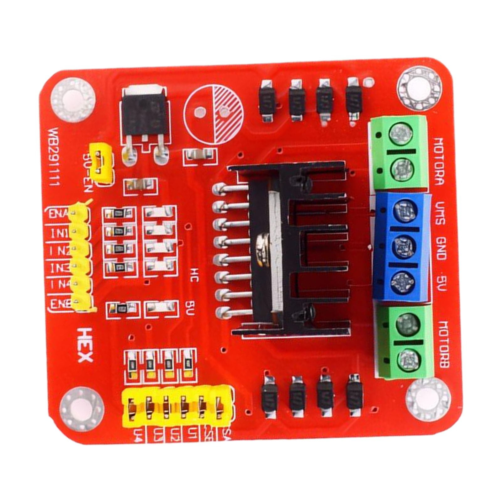 kanaroous Brand New L298 Stepper Motor Drive Board Module For Robot ...