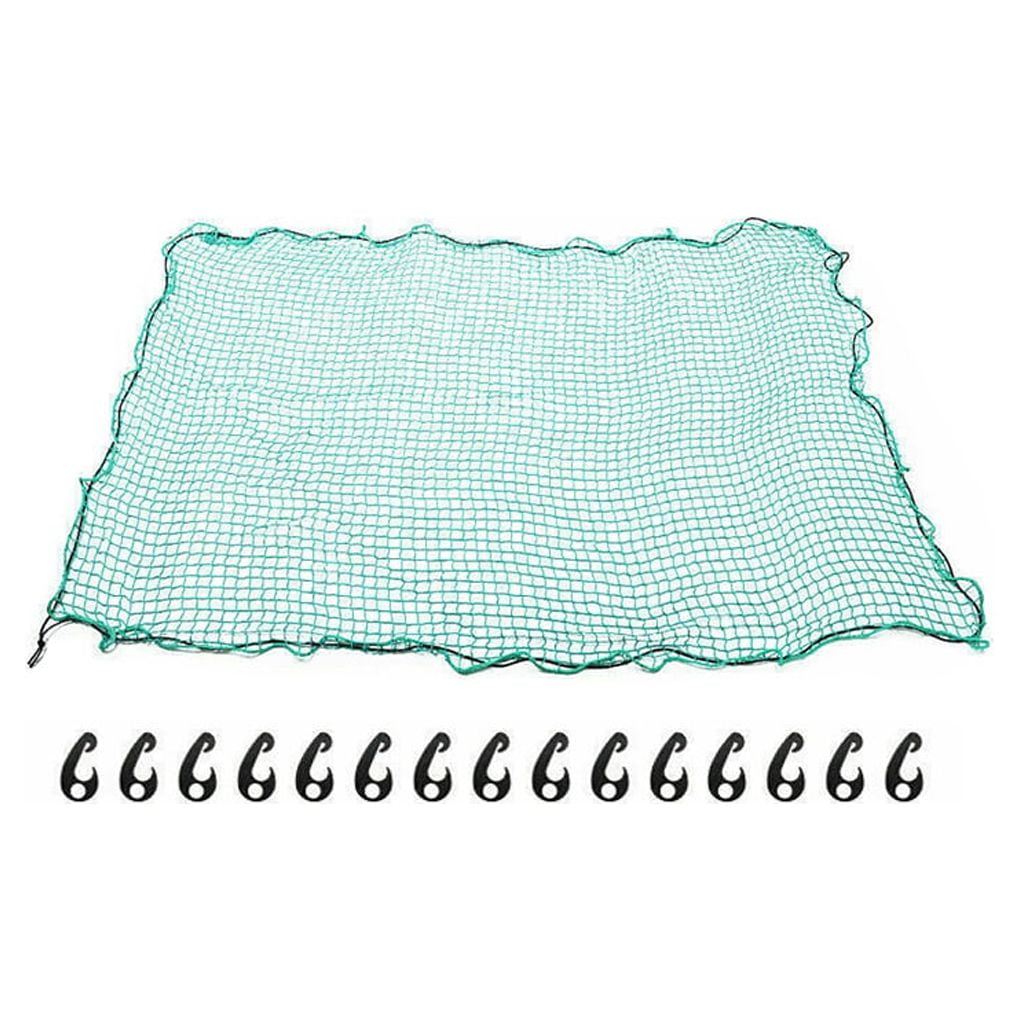 kanaroous Car Truck Trunk Tie Down Cargo Net with Hooks Trailer Luggage ...