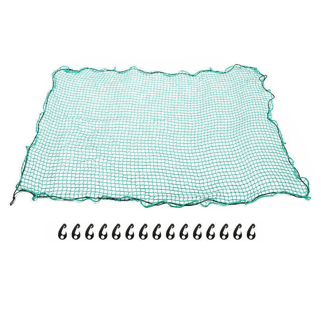 kanaroous Car Truck Trunk Tie Down Cargo Net with Hooks Trailer Luggage ...