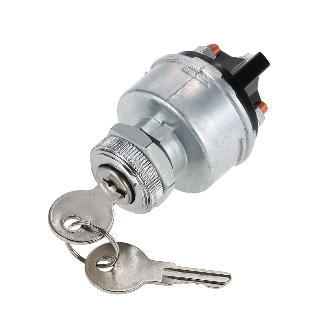 kanaroous Ignition Switch Lock Ignition Button with 2 Keys Lightweight ...