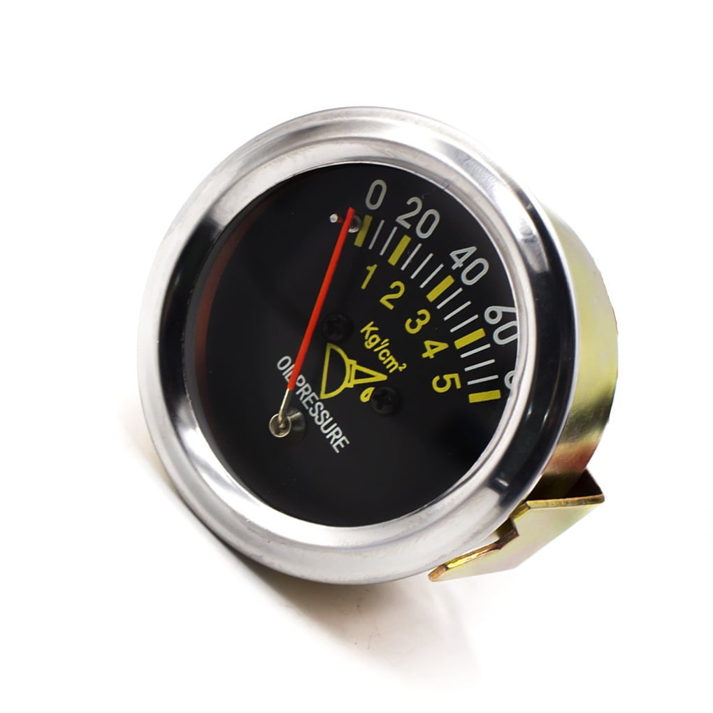 kanaroous Metal Racing Auto Oil Pressure Gauge Portable Replacement ...