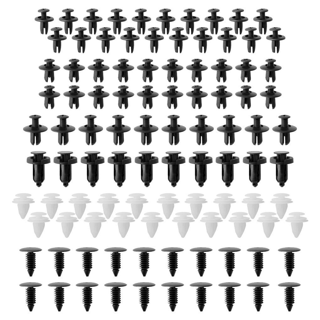 kanaroous Pack of 100 Automotive Retainer Clip Portable Detachable ...