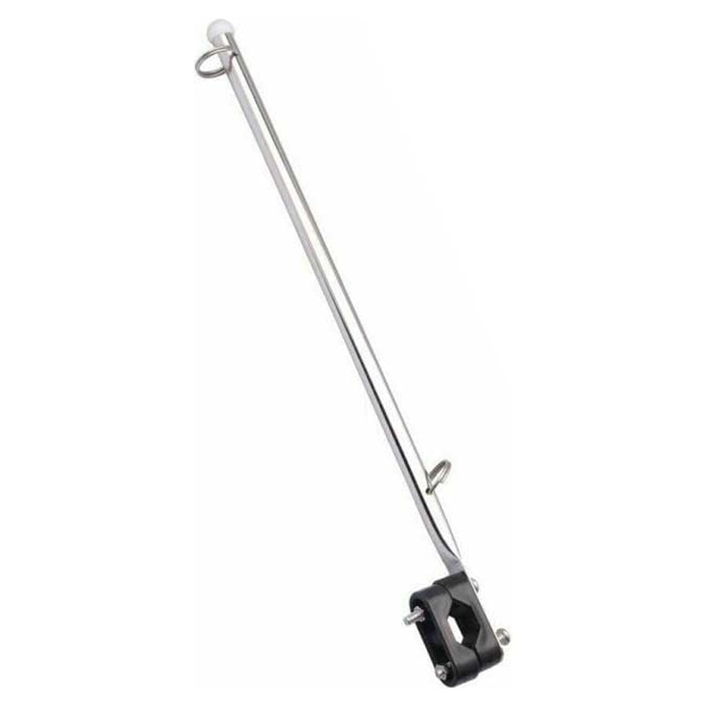 kanaroous Pole Mount Rail Holder Flag Bracket Stainless Steel Fine ...