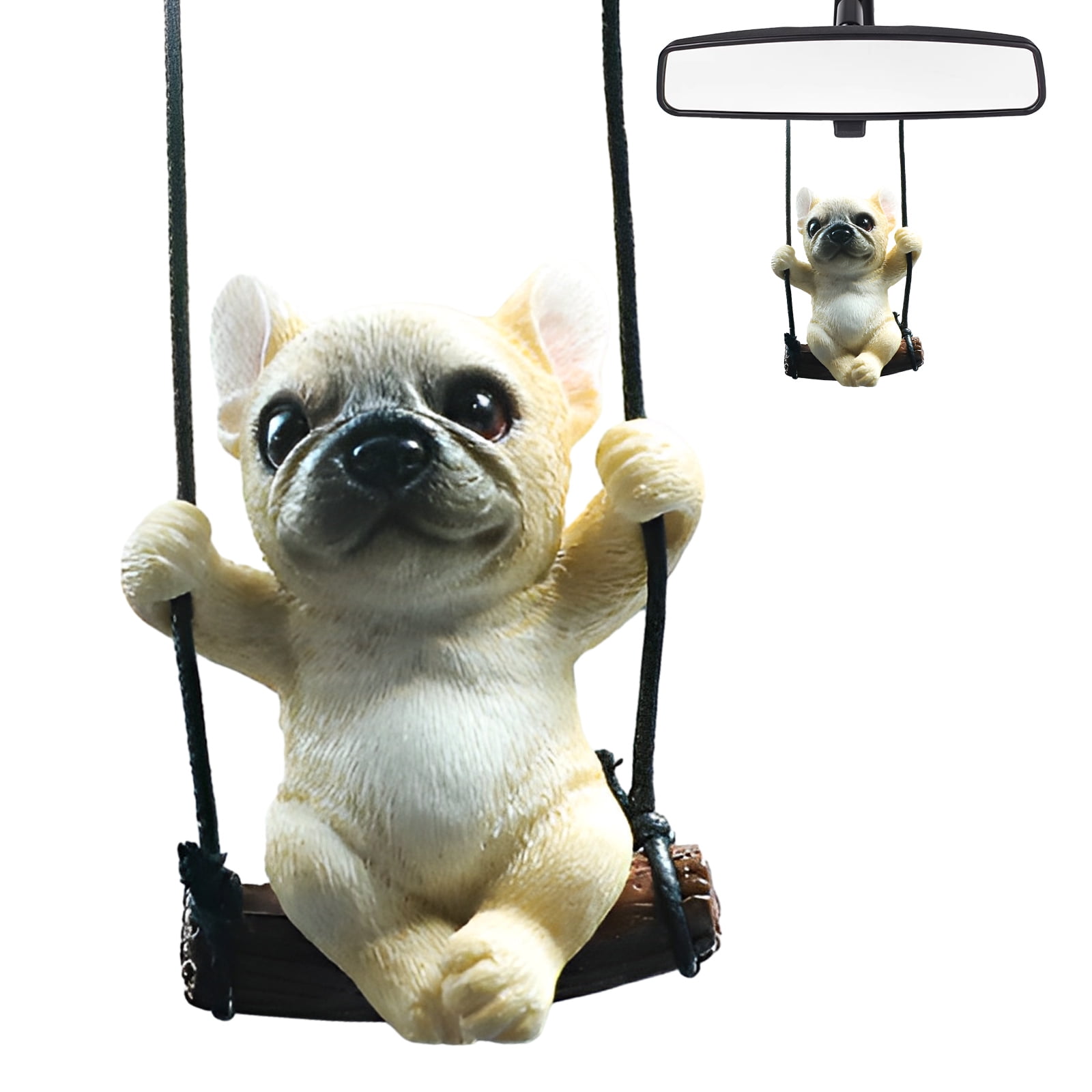 kanaroous Resin Funny Car Mirror Pendant Beautiful Adjustable Lanyard ...