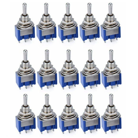 Double Pole Single Throw Toggle Switch