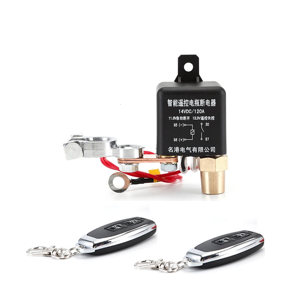 kanaroous Universal 12V 120A Battery Switch Relay Anti-Theft Wireless ...