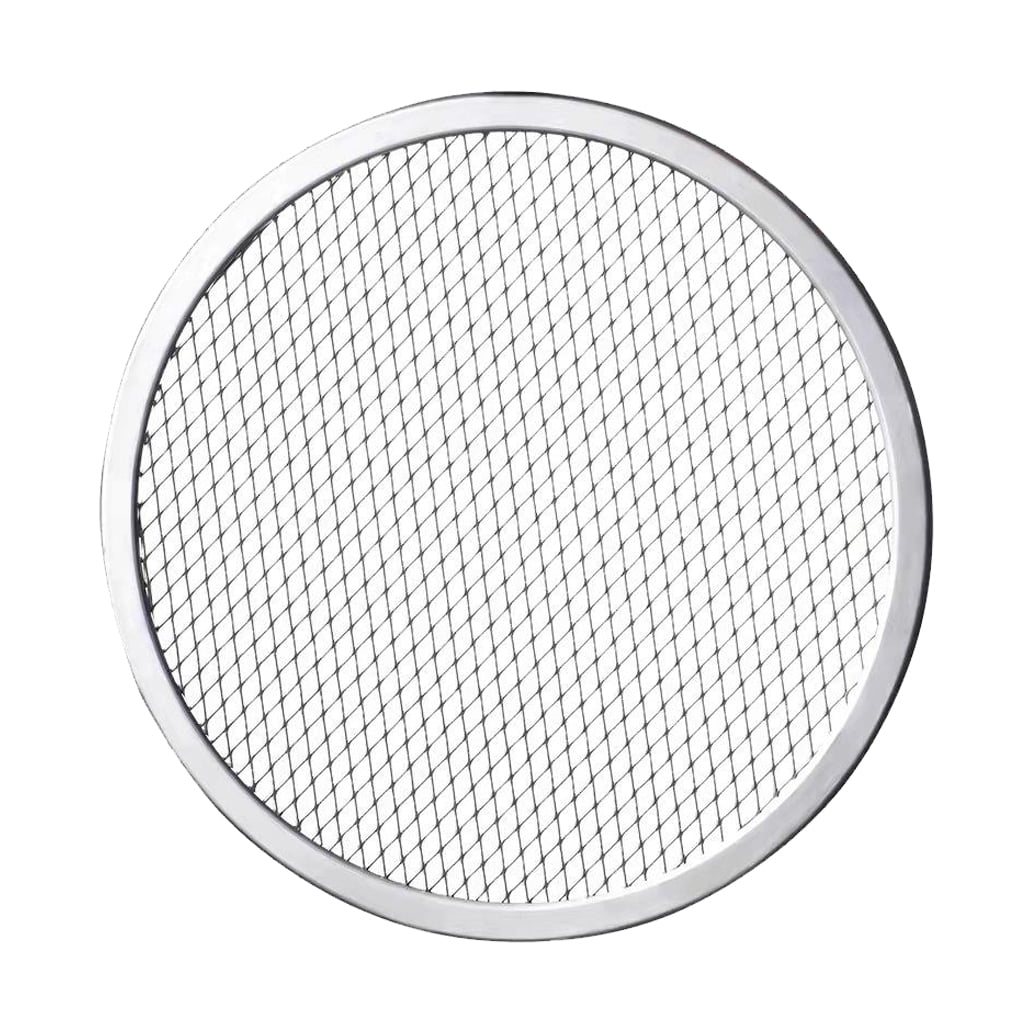 kandazemei Non-stick Pizza Screen Pan BBQ Aluminum Baking Tray Bakeware ...