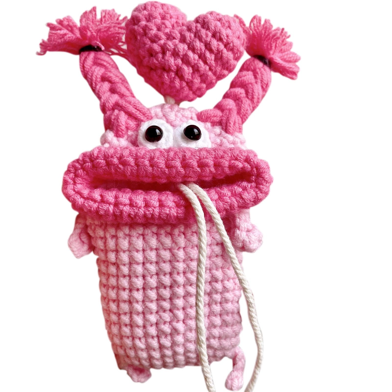 karymi Cute Net Red Car Key Case Case Buckle Female Car Key Protective ...