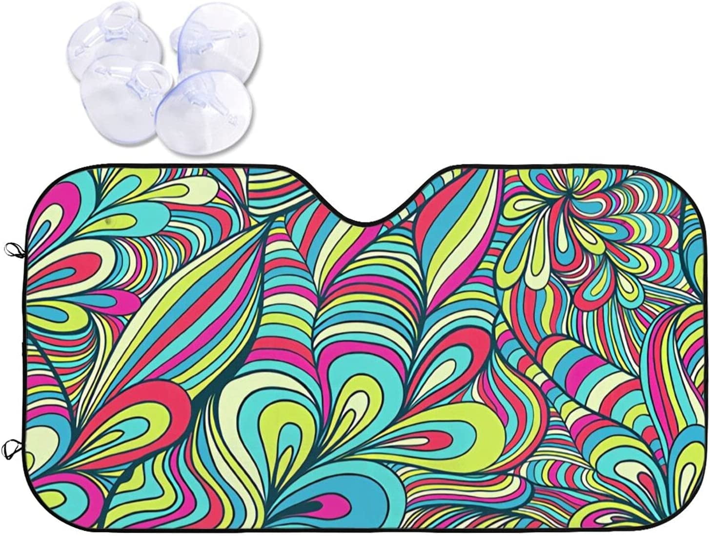 kasdfms Sun Shade Front Windshield for Car Trucks SUV Mini Van Blocks ...