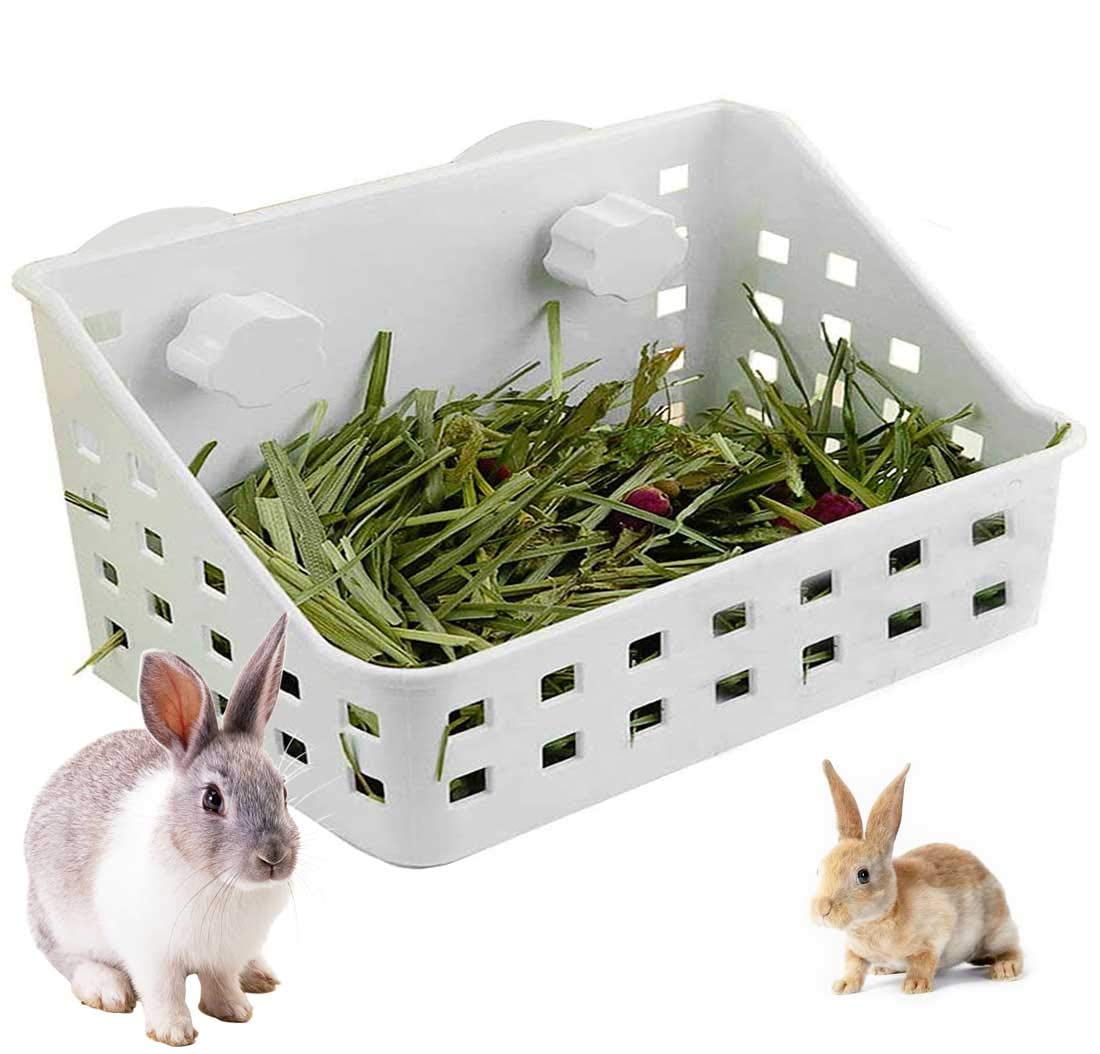 kathson Rabbit Hay Feeder IRF13 Large Hay Manger Less Wasted Grass ...